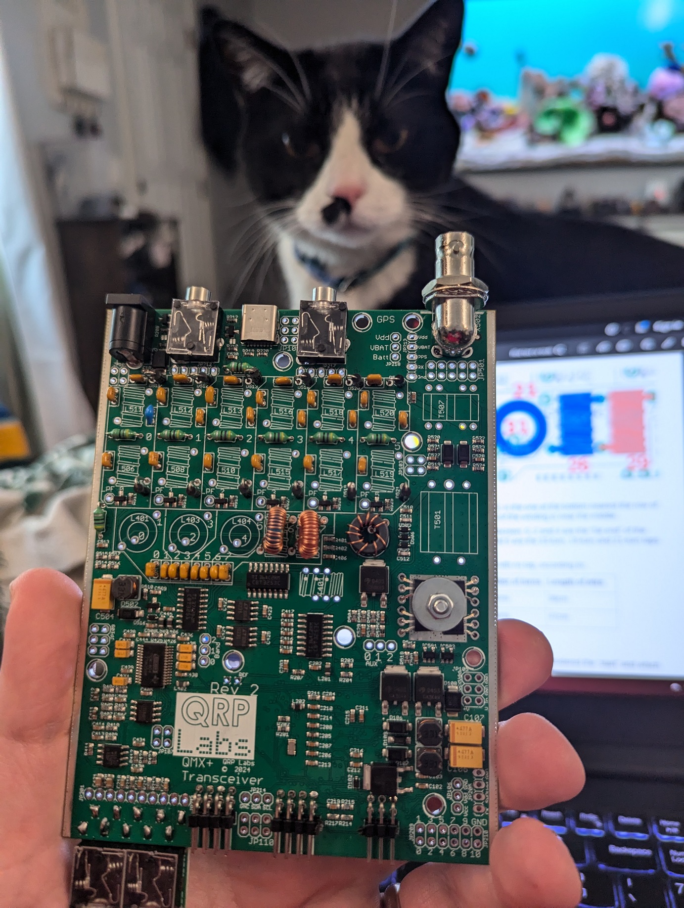 QRP-Labs QMX+ Build – N8PIC